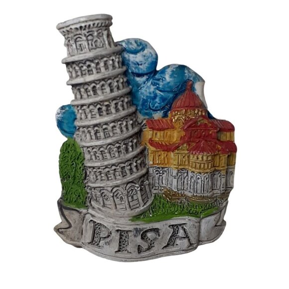 Serrini | Kitchen | Souvenir Refrigerator Magnet Leaning Tower Pisa ...